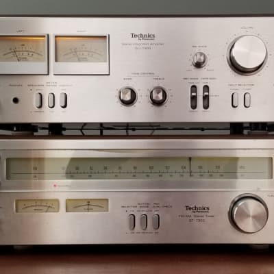 Technics SU-7300 Integrated Amplifier / ST-7300 AM FM Tuner | Reverb