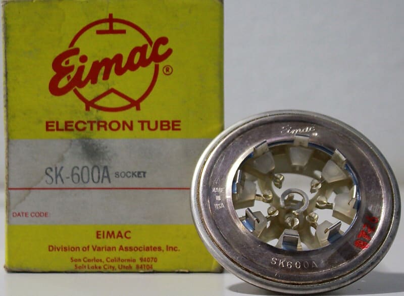 SK-600A EIMAC Made in USA HAM Amp 7203 4CX250B Tube Socket | Reverb UK