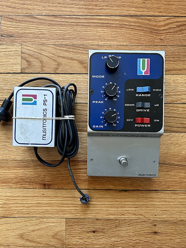 1973 Musitronics Mutron III Envelope Filter & PS-1 Power | Reverb