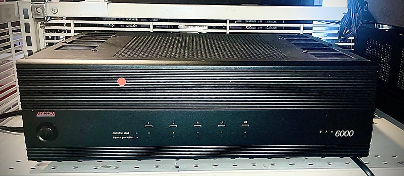 Adcom GFA-6000 - 5 Channel Power Amplifier | Reverb