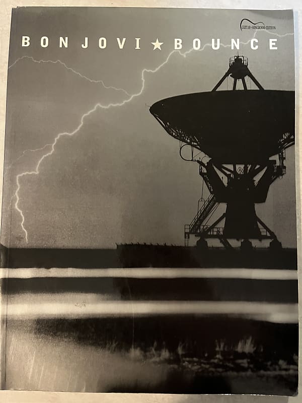 Bon Jovi - Bounce - Guitar tab / tablature Book | Reverb