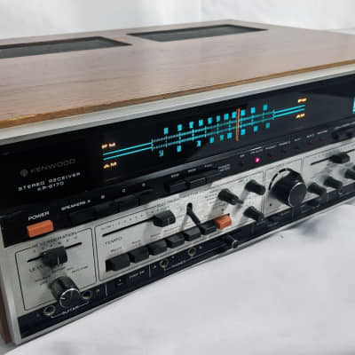 Vintage 70's Kenwood KR 6170 "Jumbo Jet" Stereo Tuner | Reverb