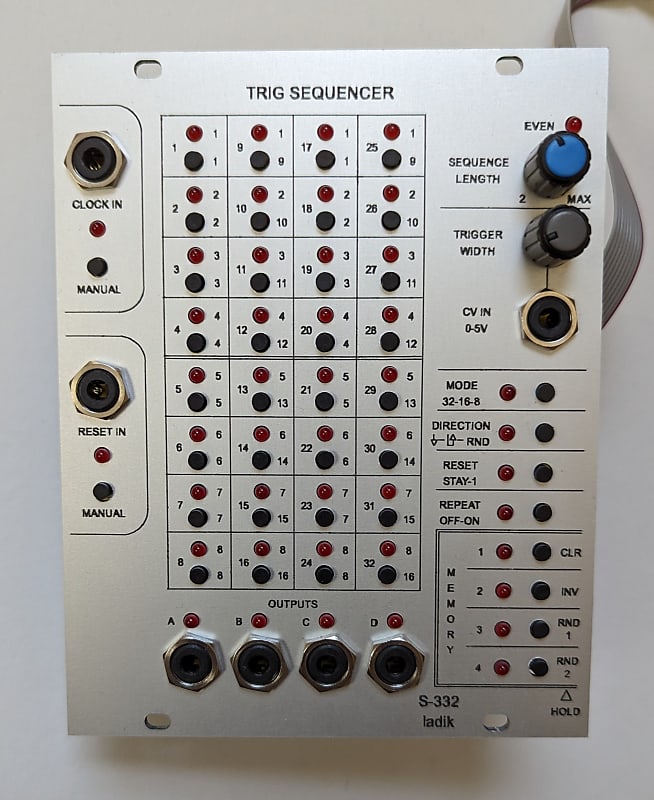 Ladik S-332 Trig Sequencer | Reverb