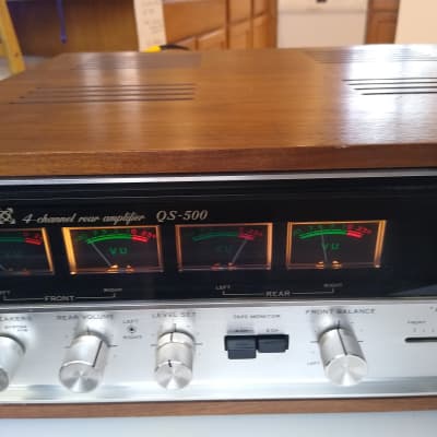 Sansui QS500 1971 - Walnut Quad Stereo Receiver | Reverb