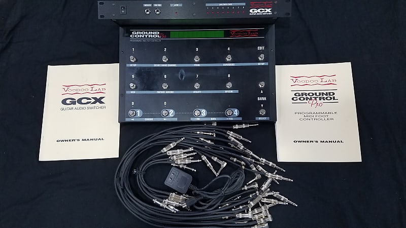 Voodoo Lab GCX/Ground control pro Pack 2013 Black | Reverb