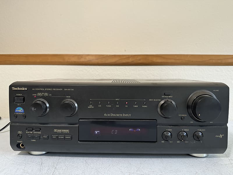 Technics SA-AX730 Receiver HiFi Stereo Vintage Home Audio | Reverb