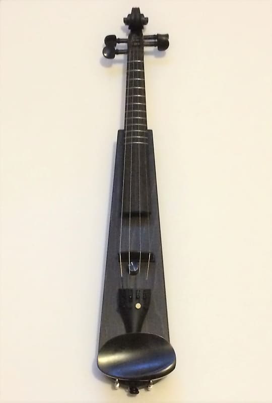 Violin. Hand made electric travel fiddle, with frets. | Reverb