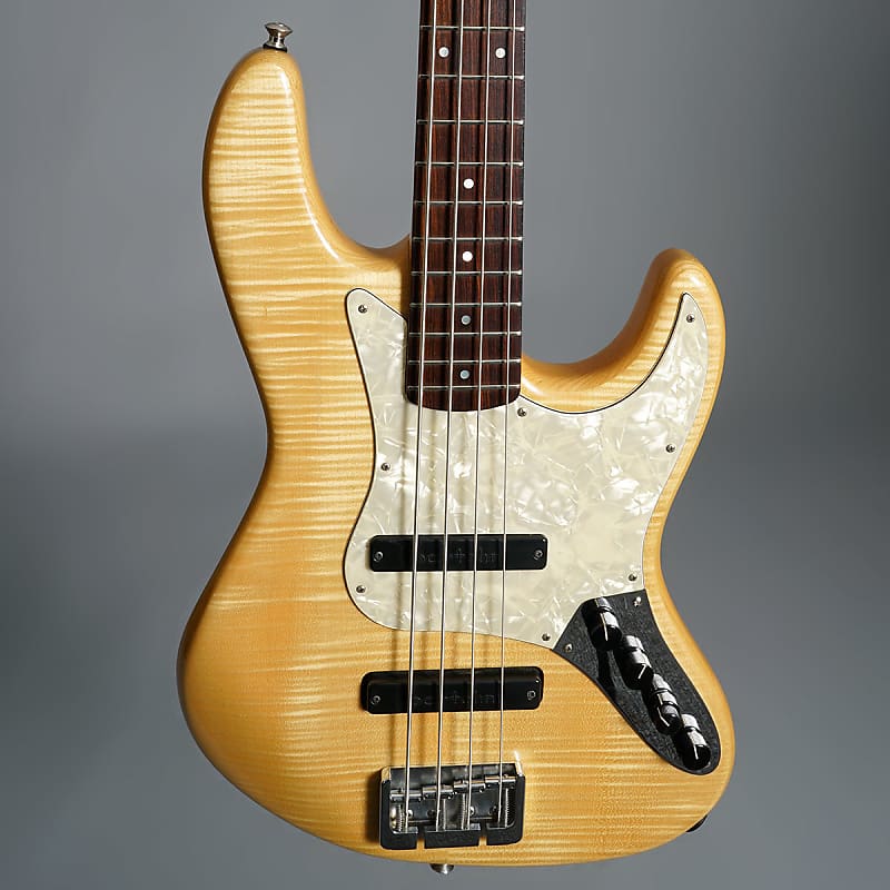 Overwater Custom J Bass - Flame Maple Top | Reverb