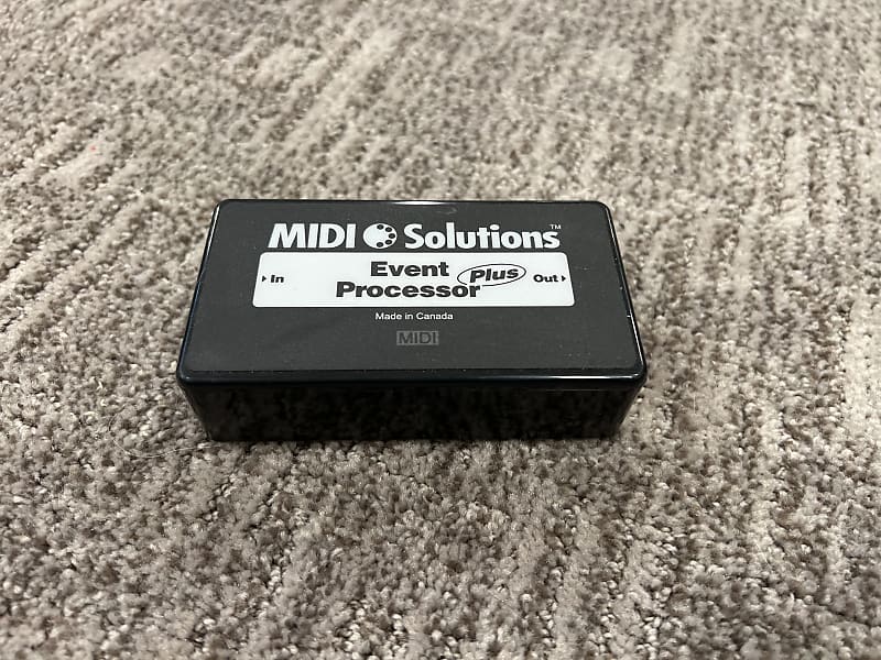MIDI Solutions Event processor plus - Black | Reverb