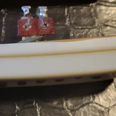 Vintage 1950's Guild Franz P90 Guitar Pickup Set with cream | Reverb