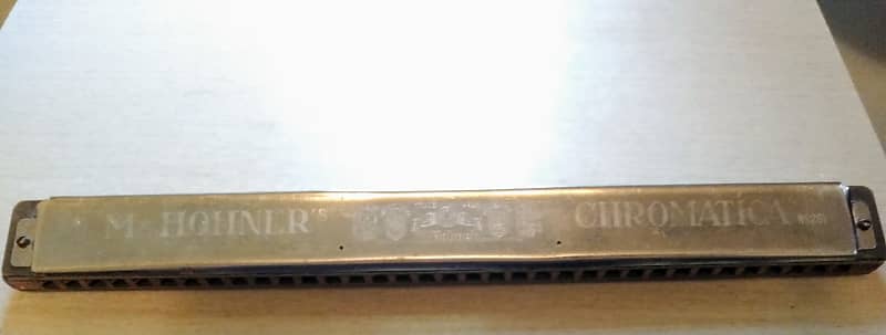 Hohner Chromatica No. 261 1950's Nickel | Reverb