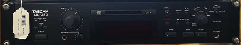 Used Tascam MD-350 Minidisc players for Sale | HifiShark.com