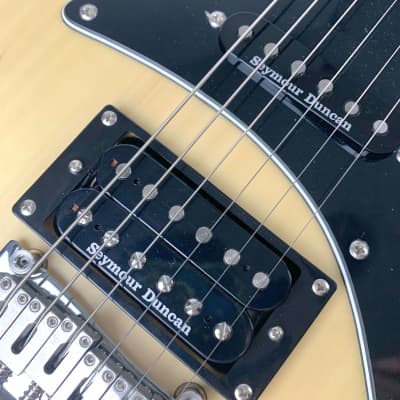 Framus Diablo Deluxe - Natural W Seymour Duncan pickups, Rock | Reverb