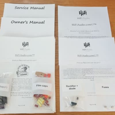 Marantz model 7C restoration kit filter capacitor repair | Reverb