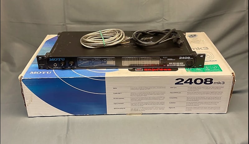 MOTU 2408mkIII with PCIe-424 PCIe Card 2408mk3 | Reverb