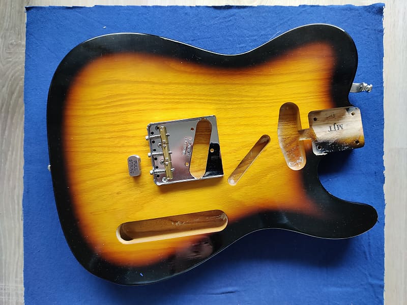 MJT Telecaster body with Dave Evans Pull String (B-Bender) - | Reverb