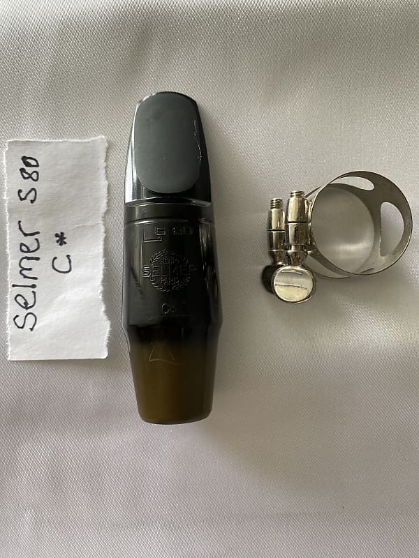 Selmer S80 C* Alto Saxophone Mouthpiece - Plays Well - Free | Reverb