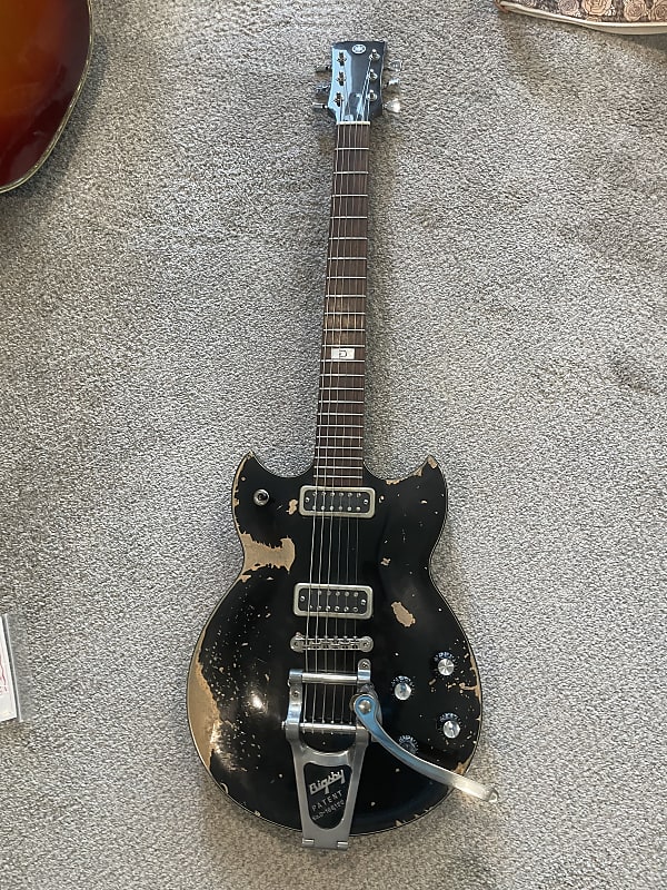 Yamaha Stevie D SG-1802 Stevie D Custom 2016 - Black reliced | Reverb