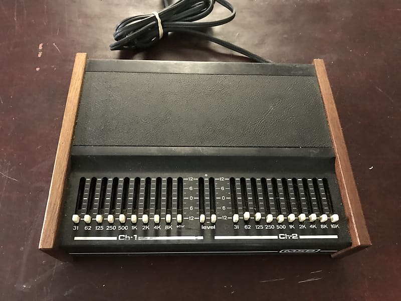 Vintage MXR 114 graphic equalizer - untested, for parts or | Reverb