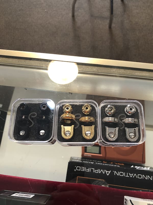 Schaller “S-locks” strap locks | Reverb Schaller “S-locks” strap locks | Reverb