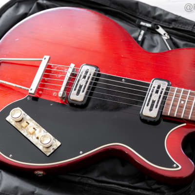 1960 Hofner Colorama II in Cherry Red | Reverb UK