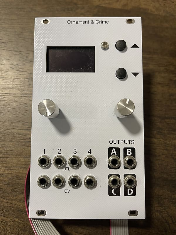 mxmxmx Ornament and Crime - White | Reverb