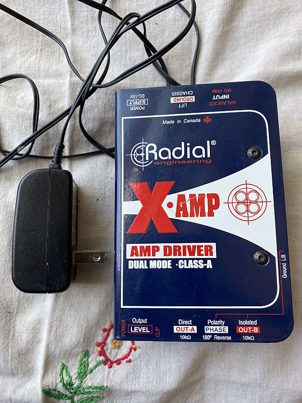 Radial X-Amp Studio Reamper 2010s - Blue | Reverb