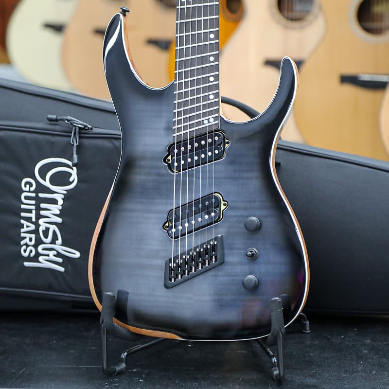 ORMSBY Hype 7-strings Dhalia Black | Reverb UK