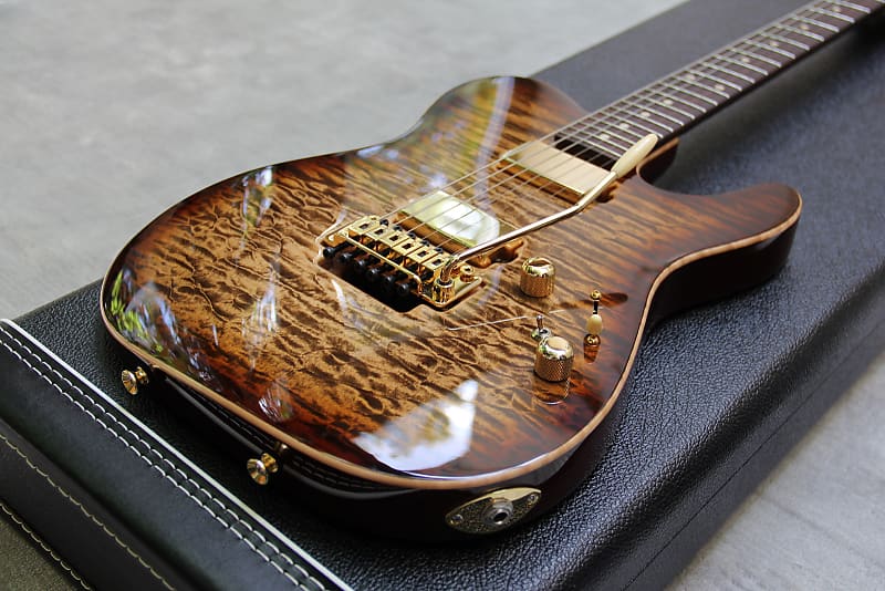 Tom Anderson Cobra T 2019 High Gloss Natural Mocha Burst with | Reverb