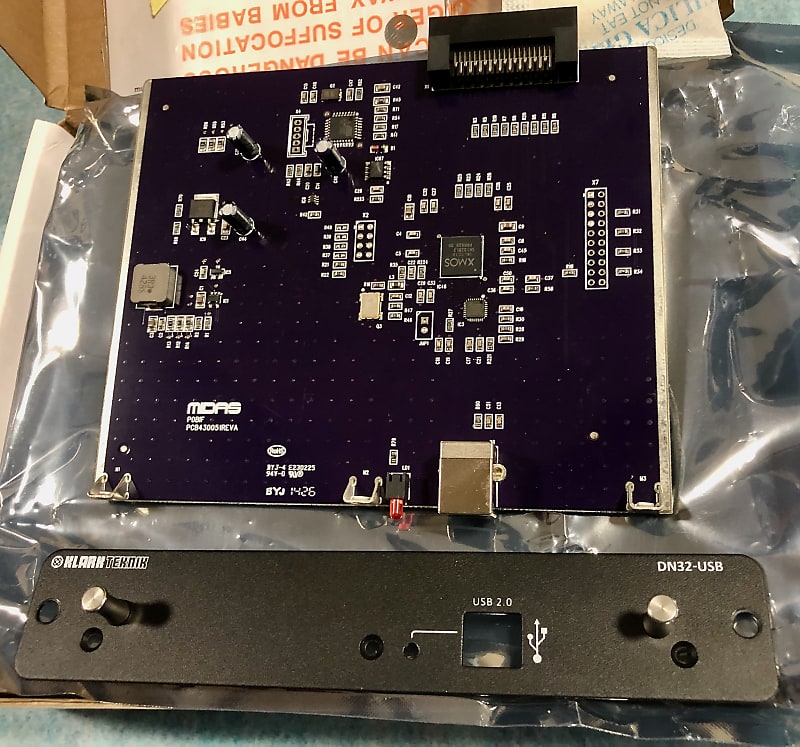 Klark-Teknik DN32-USB CARD FOR - MIDAS - M32 - BEHRINGER - | Reverb