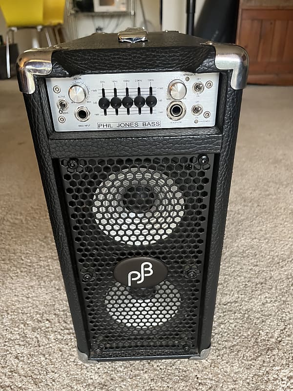 Phil Jones PJB Briefcase with New Battery, 2008-ish - Black | Reverb