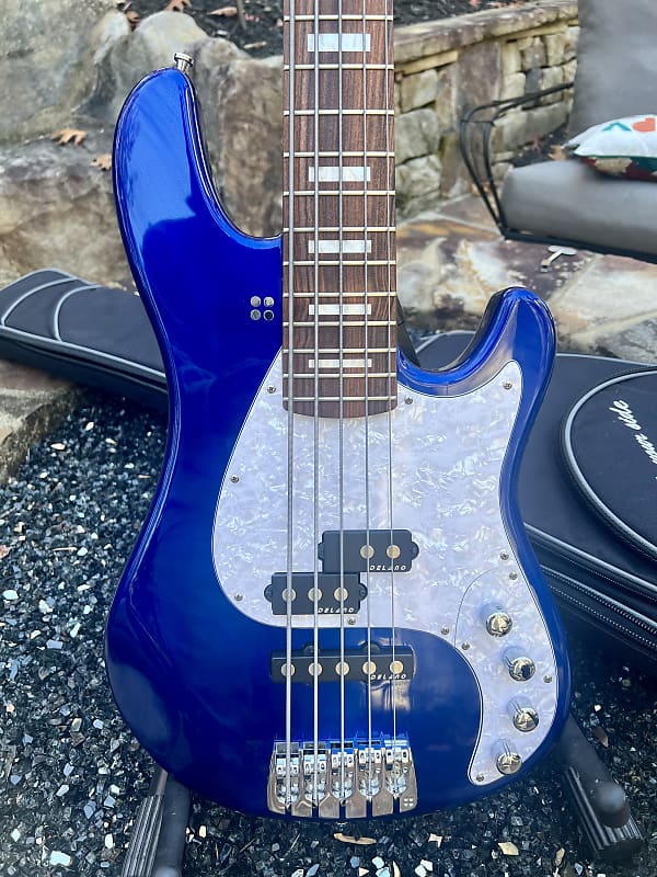 Sandberg Bass California Super Light- 5 - San Remo Blue | Reverb