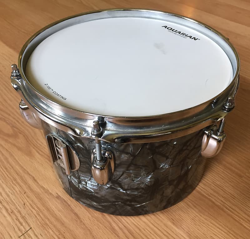 Slingerland 10 x 6.5-inch Concert Tom, Black Diamond Pearl, | Reverb