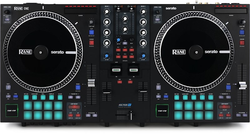 Rane One 2-channel Motorized DJ Controller (2-pack) Bundle | Reverb