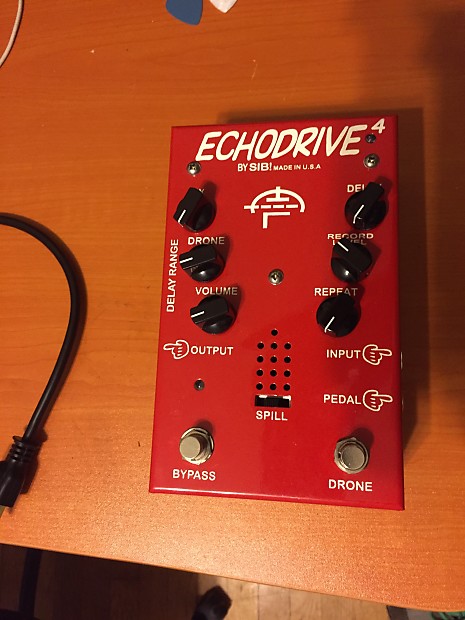SIB Electronics Echodrive 2016 Red | Reverb