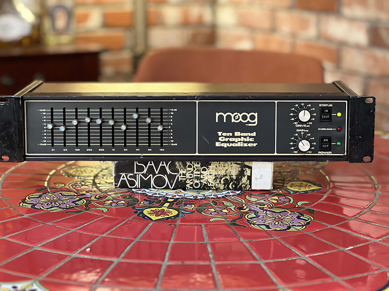 Moog MKG Ten Band Graphic Equalizer 1970s - Black | Reverb Australia