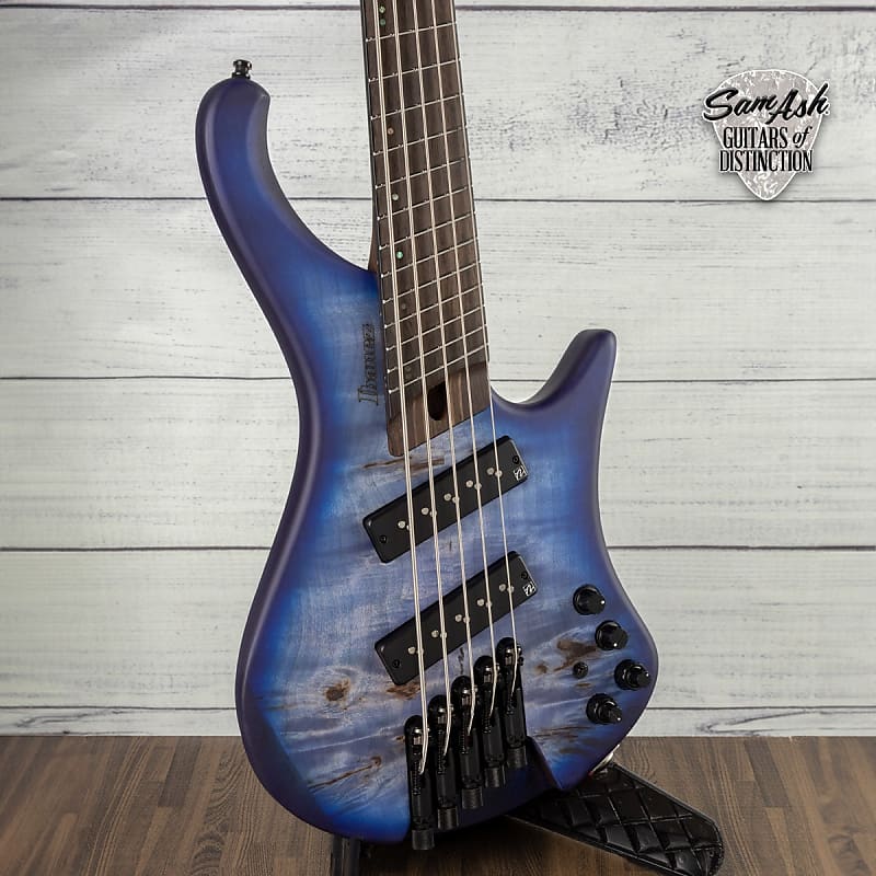 EHB1505MS Ergonomic Headless 5-String Multiscale Bass Pacific | Reverb
