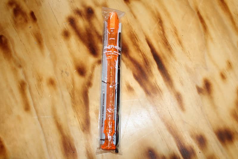 Shepherd Orange Soprano Recorder SR-302TO | Reverb