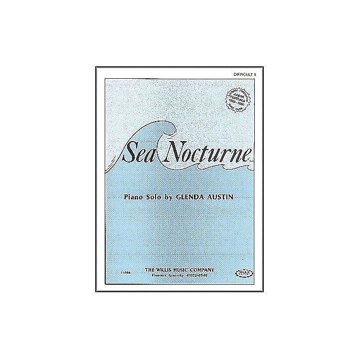 Sea Nocturne Mid-Intermediate Level by Glenda Austin | Reverb