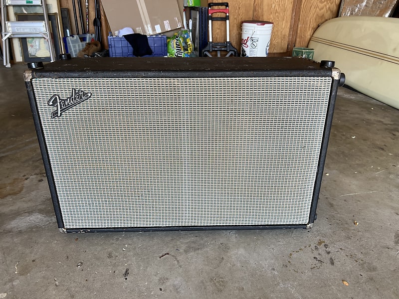 Fender 2x12 cab 60’s Black | Reverb