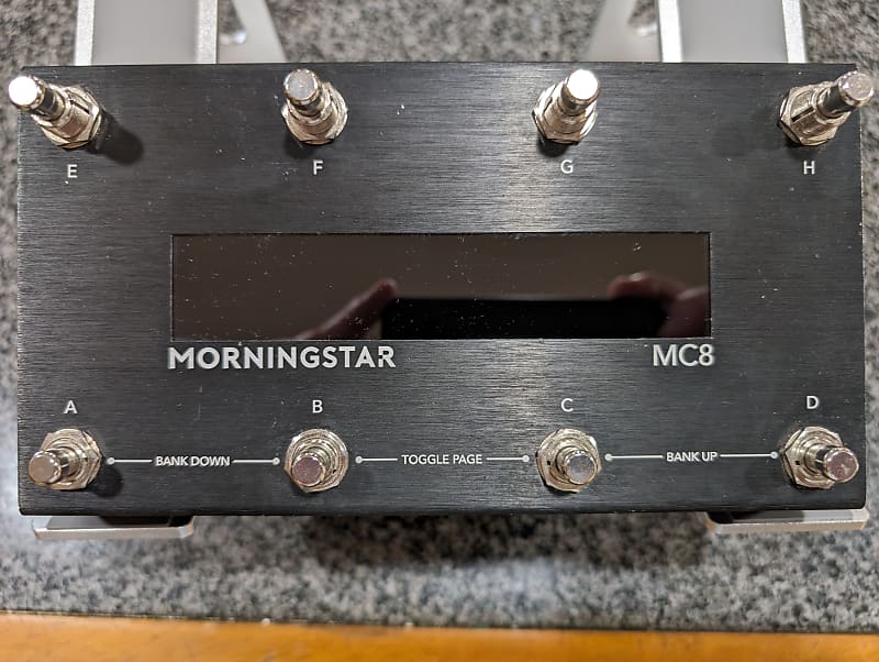 Morningstar Engineering MC8 MIDI Controller Present - Black | Reverb