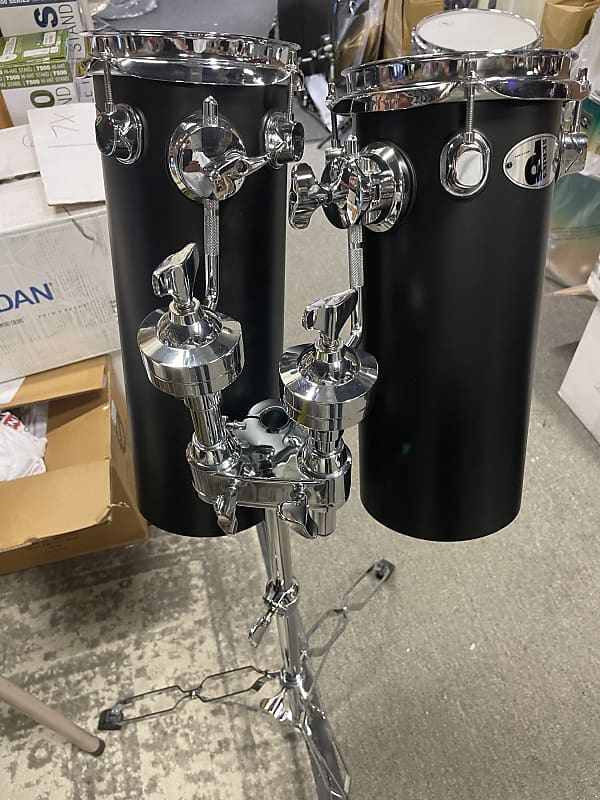 Ddrum Decabons 14/16 with stand 2021 Black | Reverb