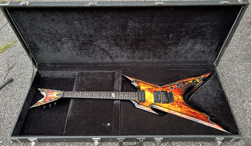 2006 Dean Dimebag Darrell Signature Razorback Explosion | Reverb