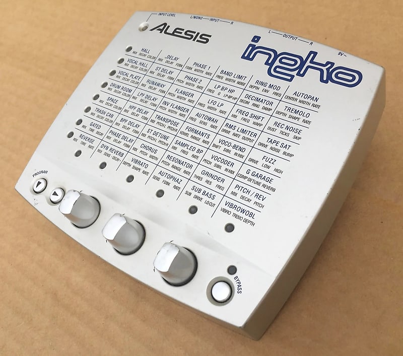 Alesis Ineko Stereo Effects Processor | Reverb