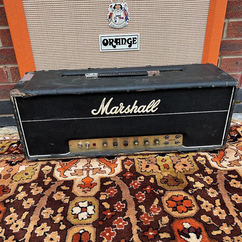 Vintage 1969 1970 Marshall Super Bass 100w Valve Amplifier | Reverb UK