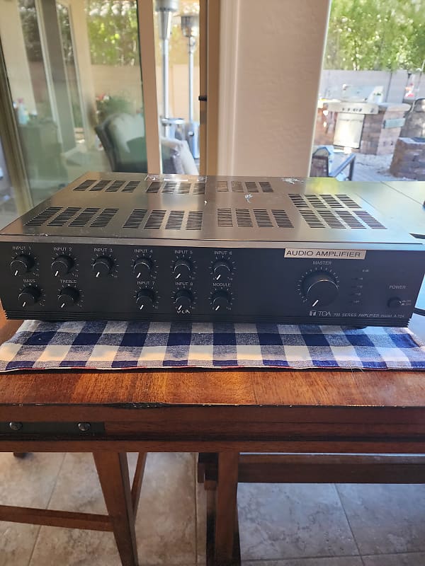 TOA ELECTRONICS A-724 - Like New. Some Adhesive Left Behind | Reverb
