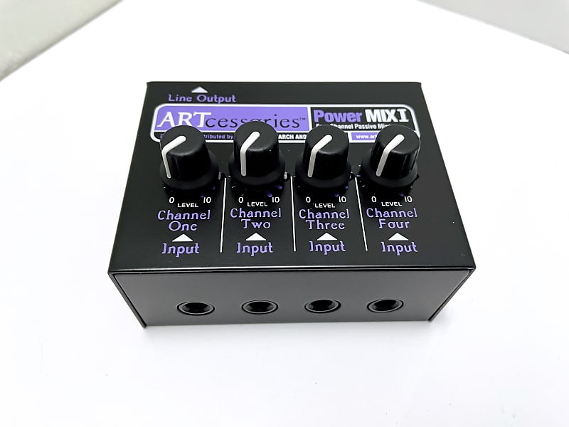 ART PowerMIX I Four Channel Passive Mini Mixer - similar to | Reverb