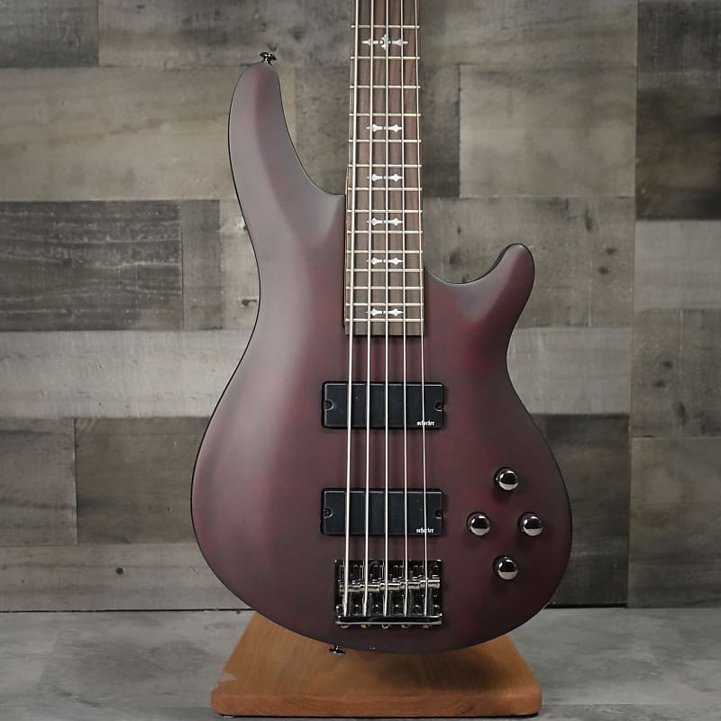 Schecter Omen-5 Walnut Satin (WSN) | Reverb