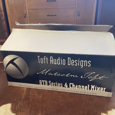 Toft Audio Designs Series ATB-04 Four-Channel Mixing Console | Reverb