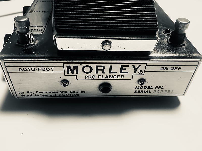 Morley Pro Flanger Kraftwerk Big Foot Chorus Vibe Flange | Reverb UK